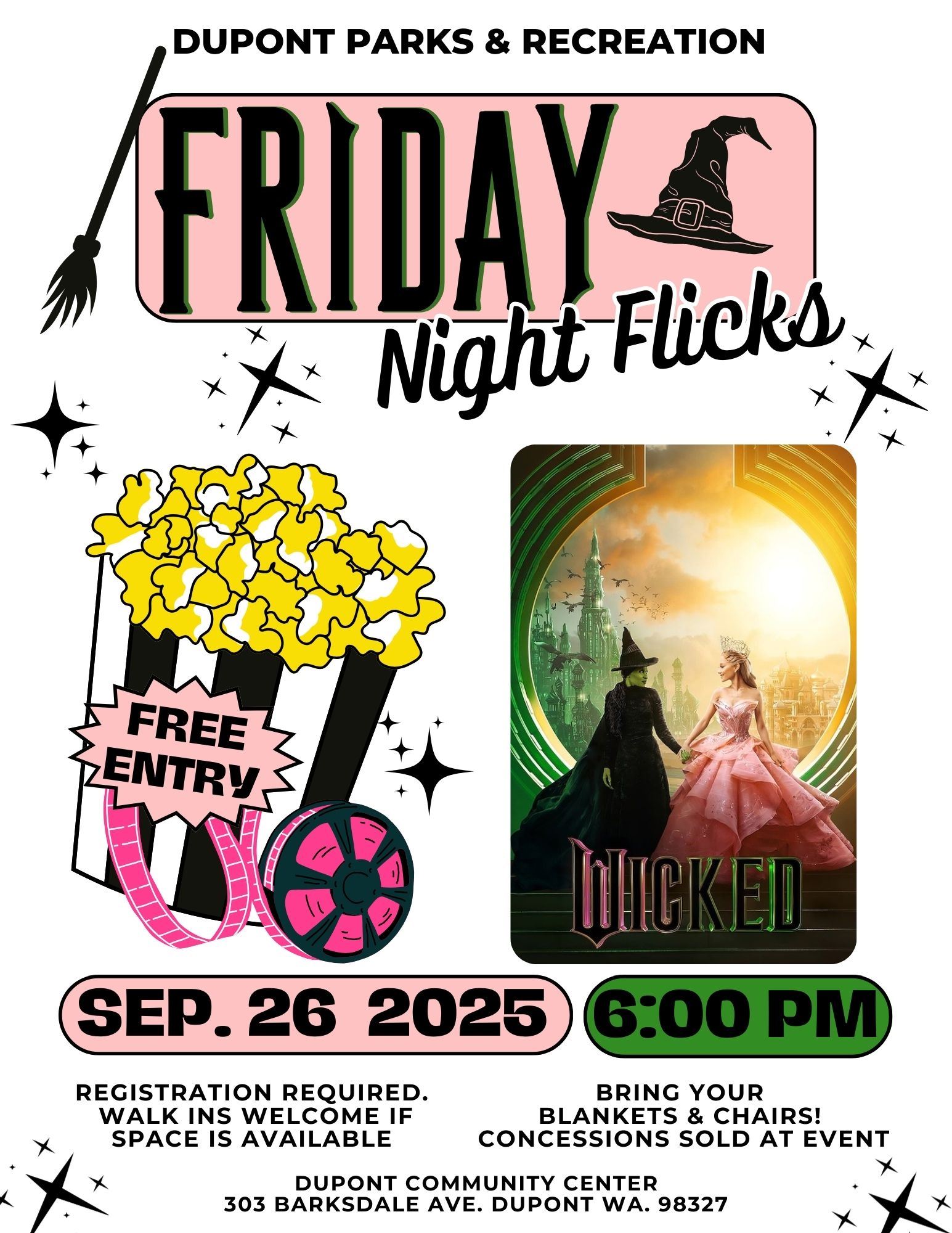 Calendar • Friday Night Flicks